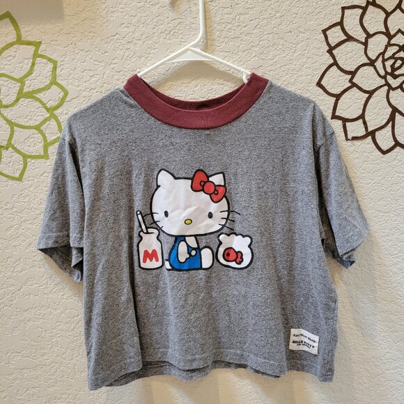 Hello Kitty | Tops | Hello Kitty Crop Top | Poshmark